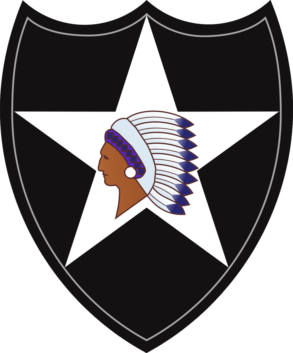 2nd Infantry Division Decal - Military Graphics