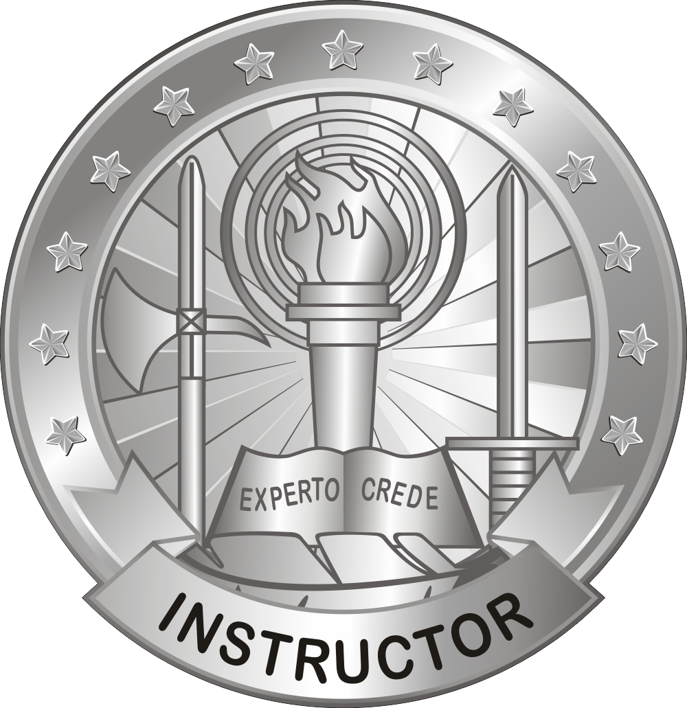 Basic Army Instructor Badge (BAIB) Decal - Military Graphics