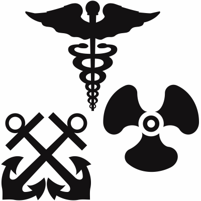 US Navy Decals - Military Graphics