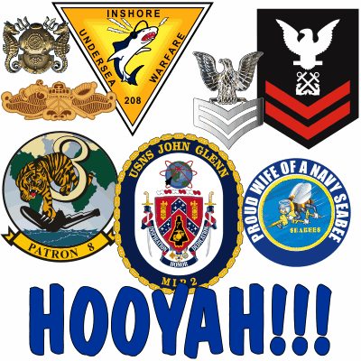 US Navy Decals - Military Graphics