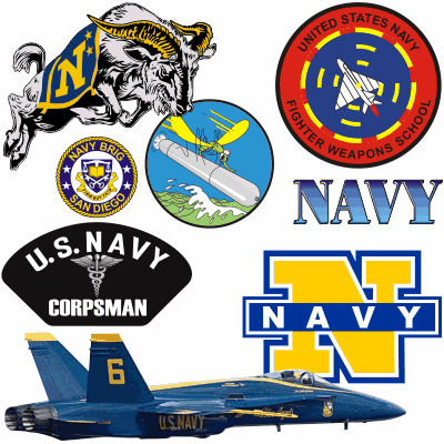 US Navy Decals - Military Graphics