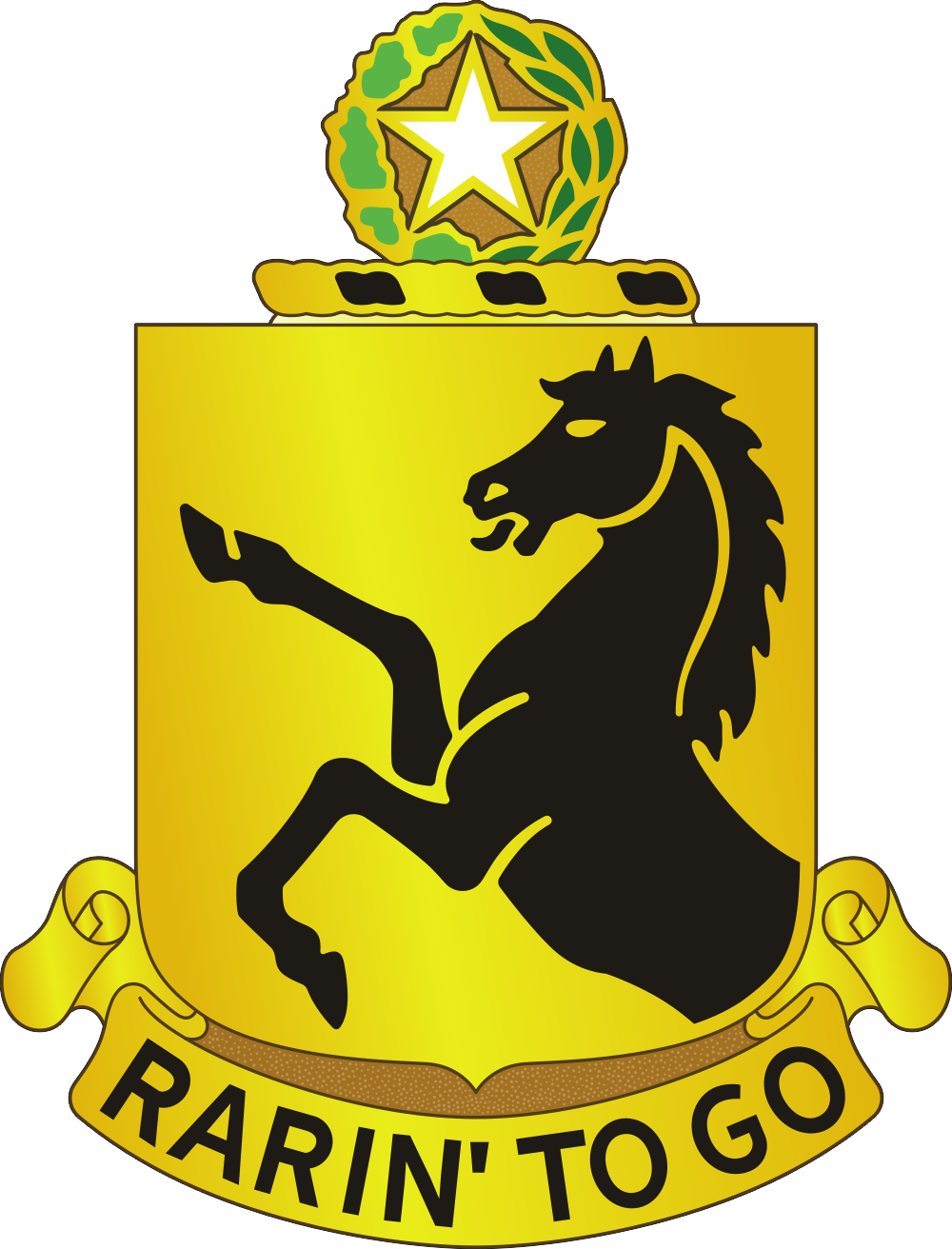 112th Cavalry Regiment DUI Decal - Military Graphics