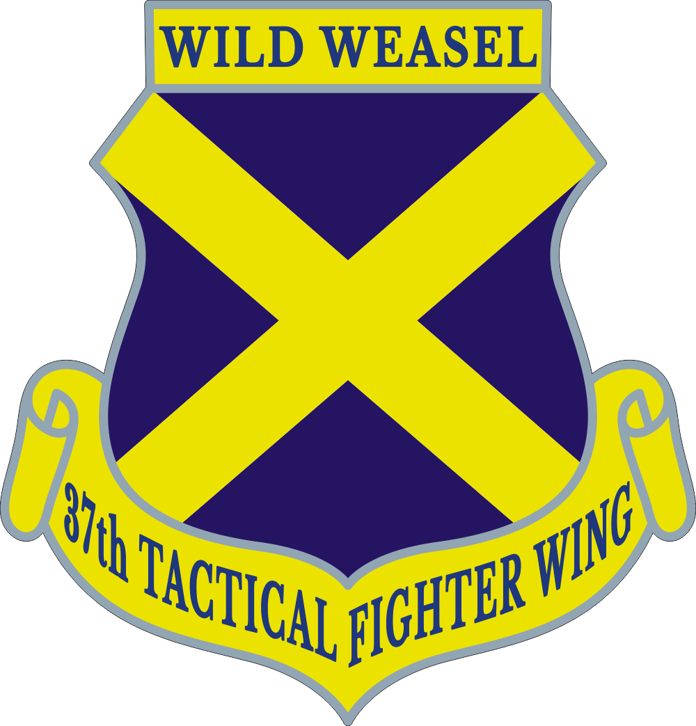 37th Tactical Fighter Wing Decal - Military Graphics