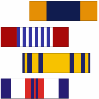 Military Ribbon & Medal Decals - Military Graphics