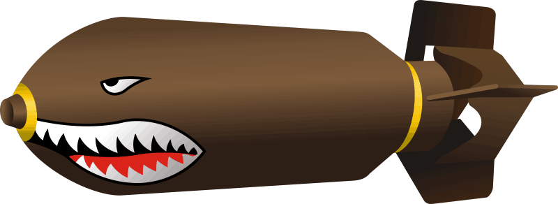 Tiger Bomb Decal - Military Graphics