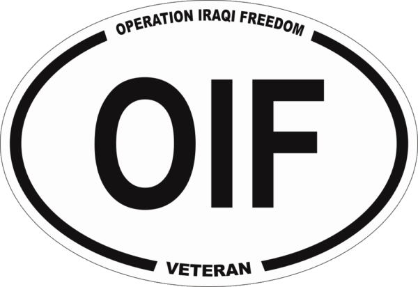 Iraq Decals - Military Graphics