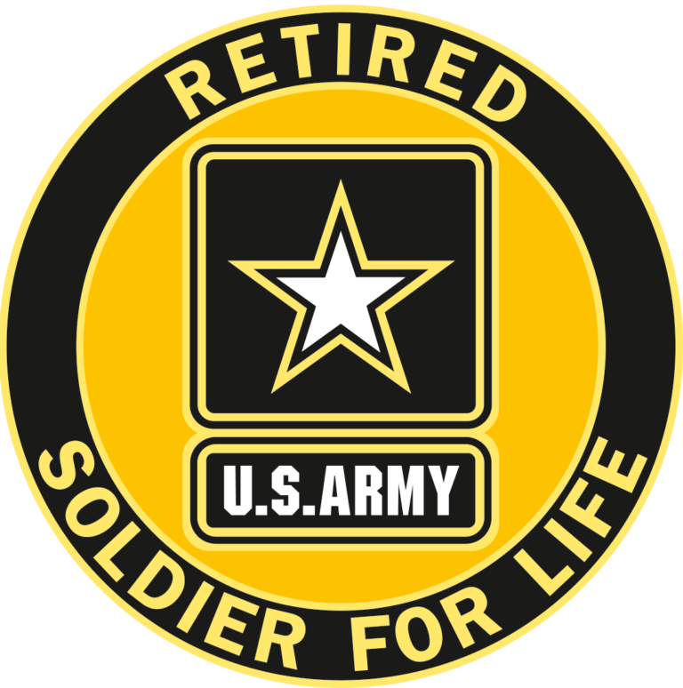 Army Retired & Veteran Decals Archives - Military Graphics