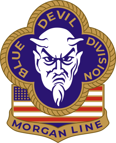 88th Infantry Division Blue Devil Decal - Military Graphics
