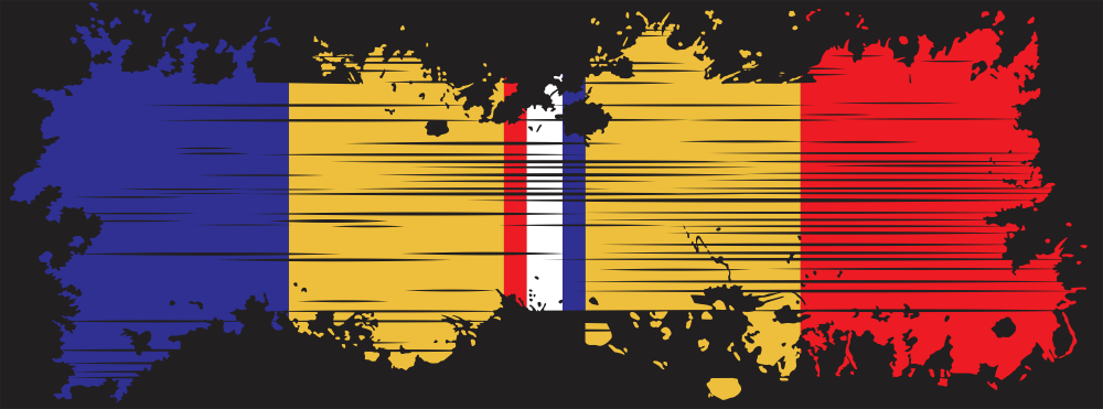 Distressed Combat Action Ribbon Decal - Military Graphics