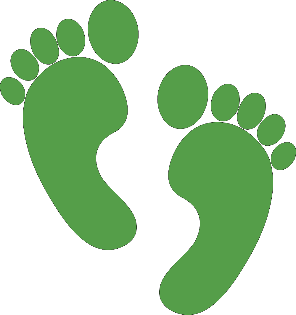 Jolly Green Feet Decal - Military Graphics