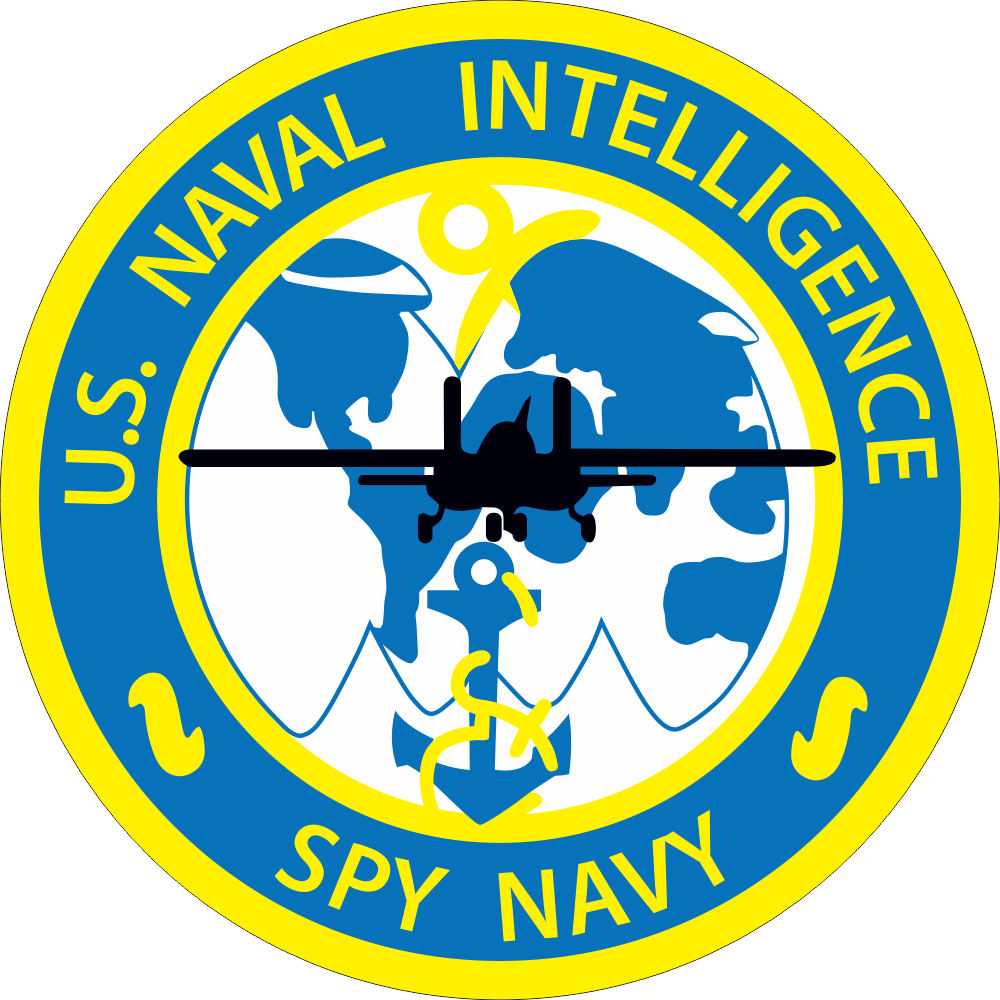 US Naval Intelligence SPY NAVY Decal - Military Graphics