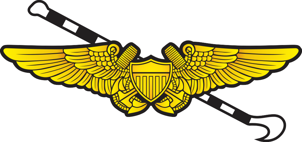 Naval Flight Officer (NFO) Tailhook Decal - Military Graphics