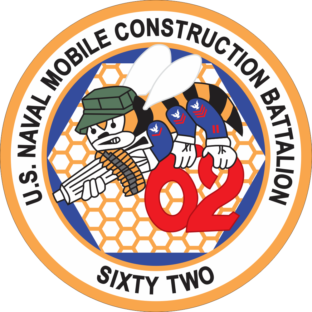 Naval Mobile Construction Battalion 62 Decal - Military Graphics