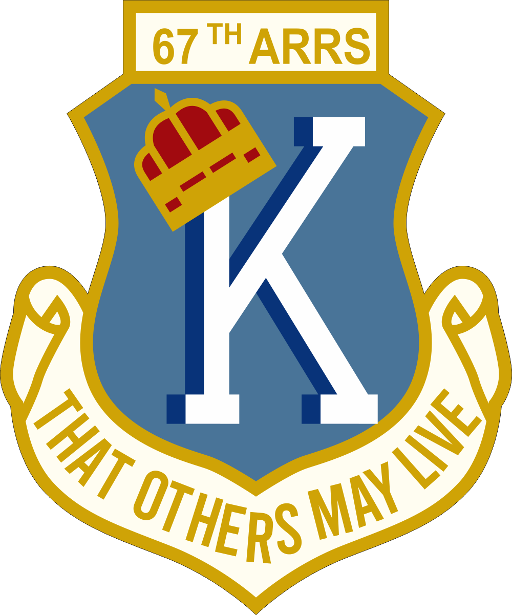 67th ARRS Aerospace Rescue and Recovery Squadron King Decal - Military ...