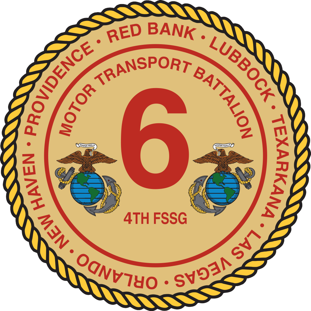 6th Motor Transport Battalion Decal - Military Graphics