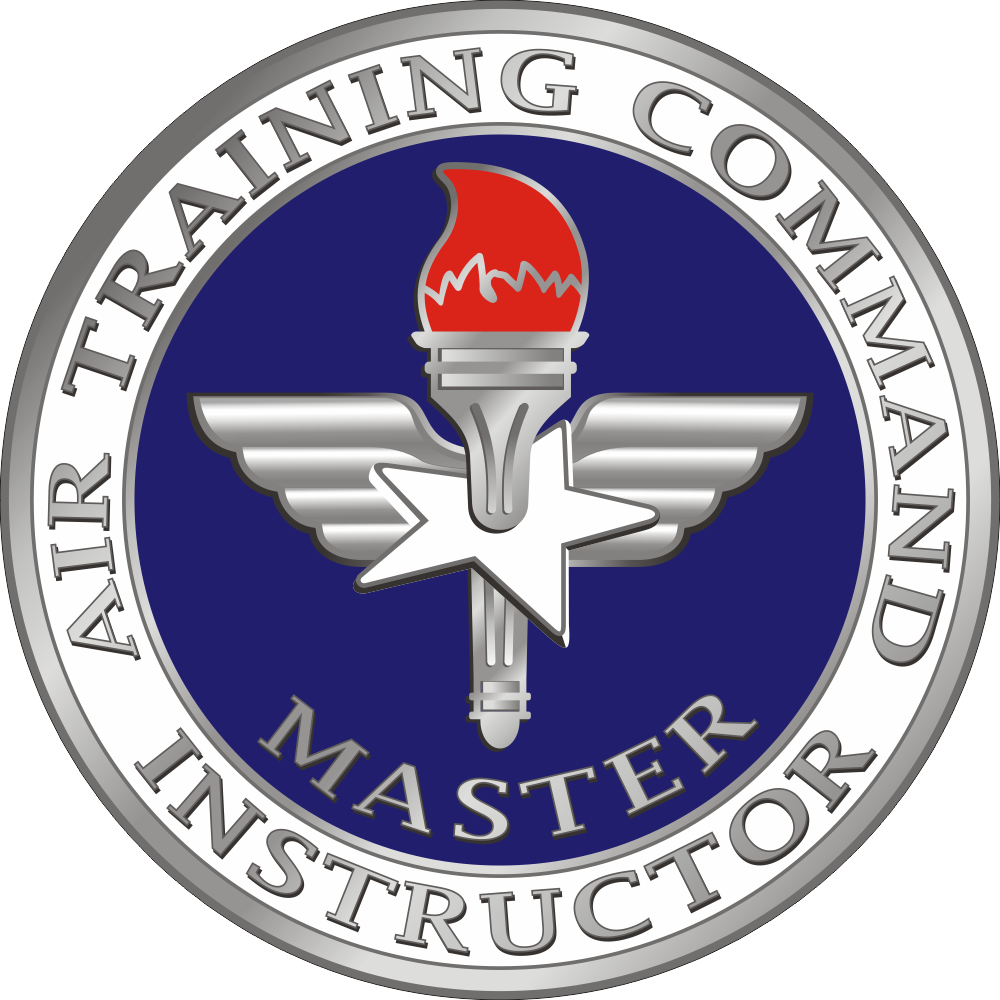 Air Training Command Instructor - Master (v2) Decal - Military Graphics
