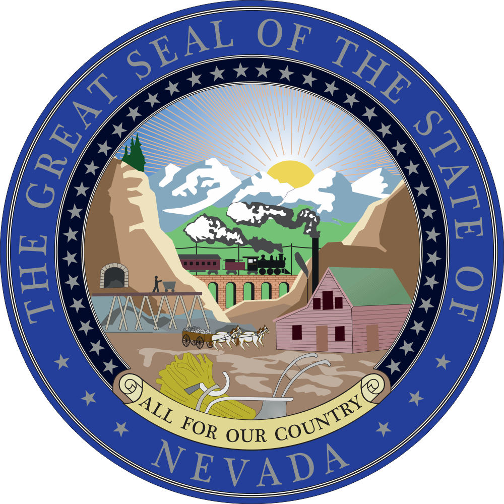 Nevada State Seal Decal - Military Graphics