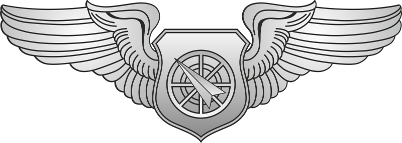 Air Force Battle Manager Badge - Basic Decal - Military Graphics