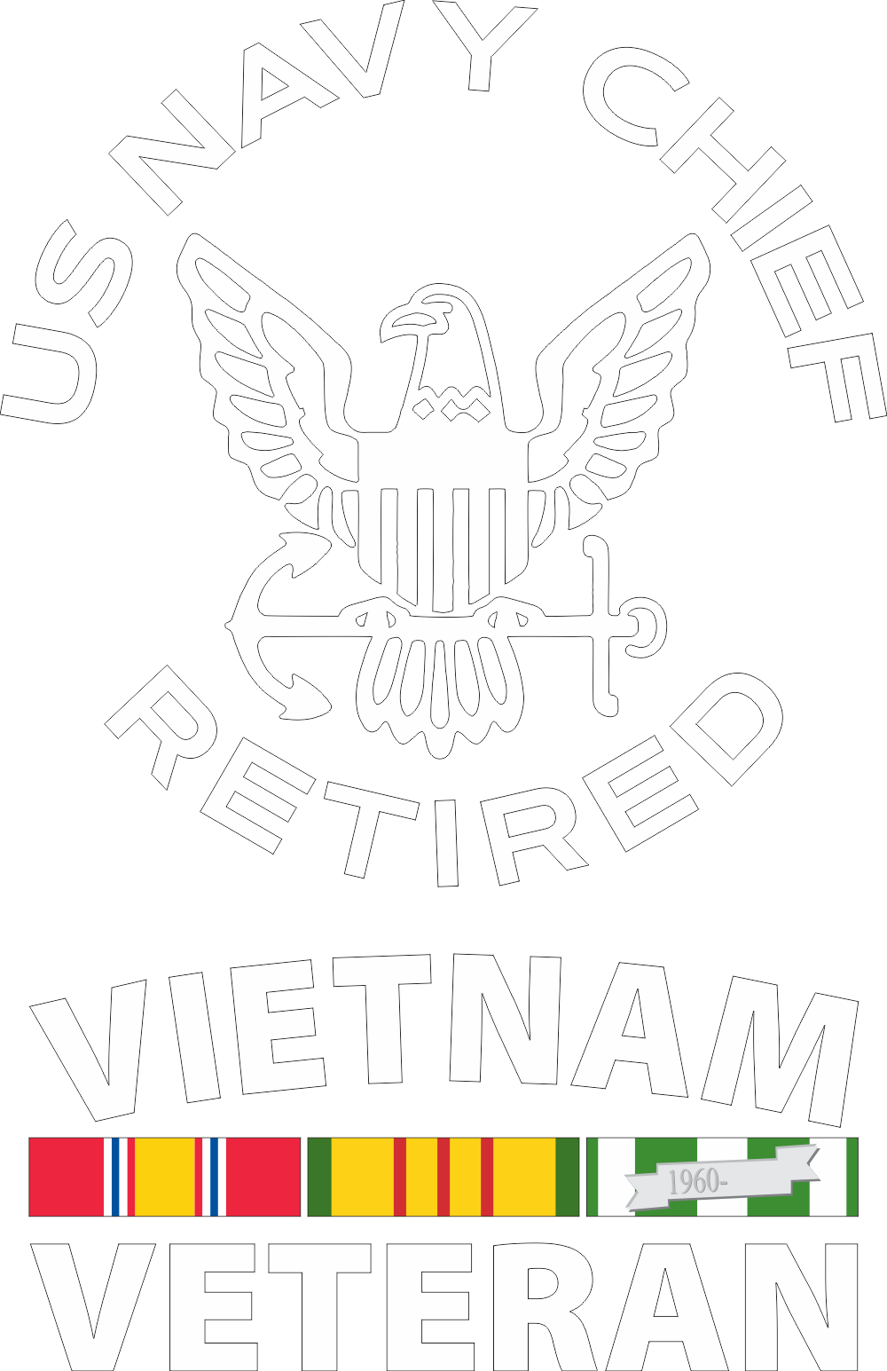 Vietnam Decals and Vietnam Stickers Made in the USA