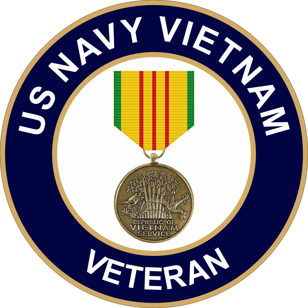 US Navy Vietnam Veteran Decal - Military Graphics