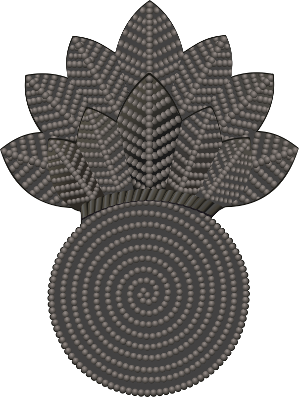 USMC Bursting Bomb Insignia - Black - Military Graphics