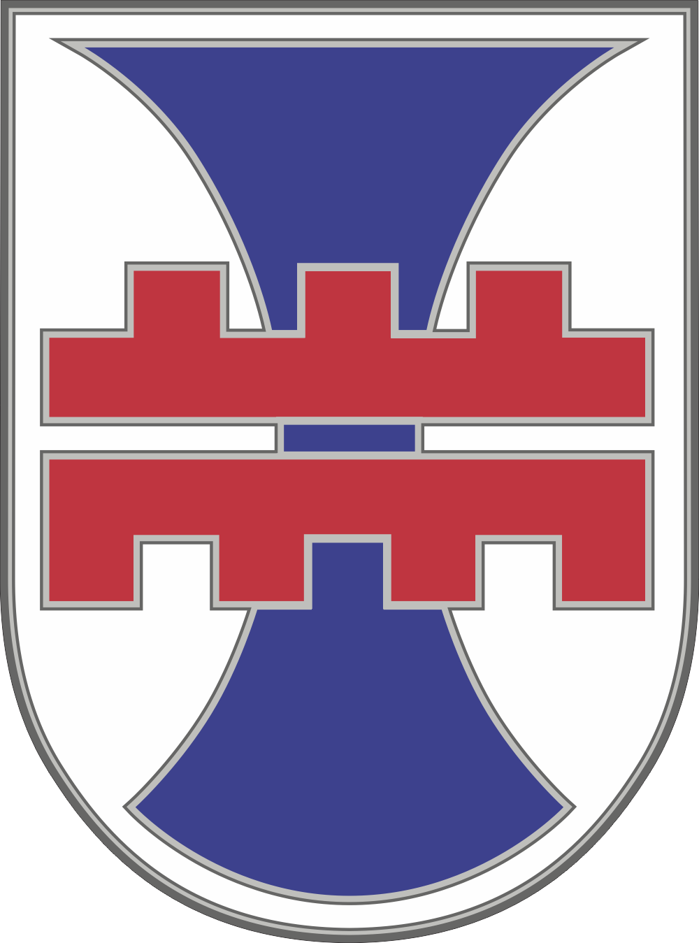 412th Engineer Command CSIB Decal - Military Graphics