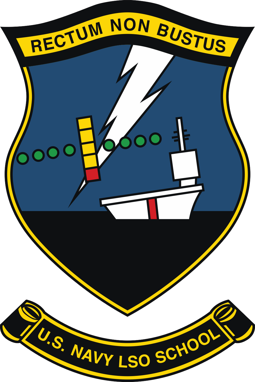 US Navy LSO School Decal - Military Graphics