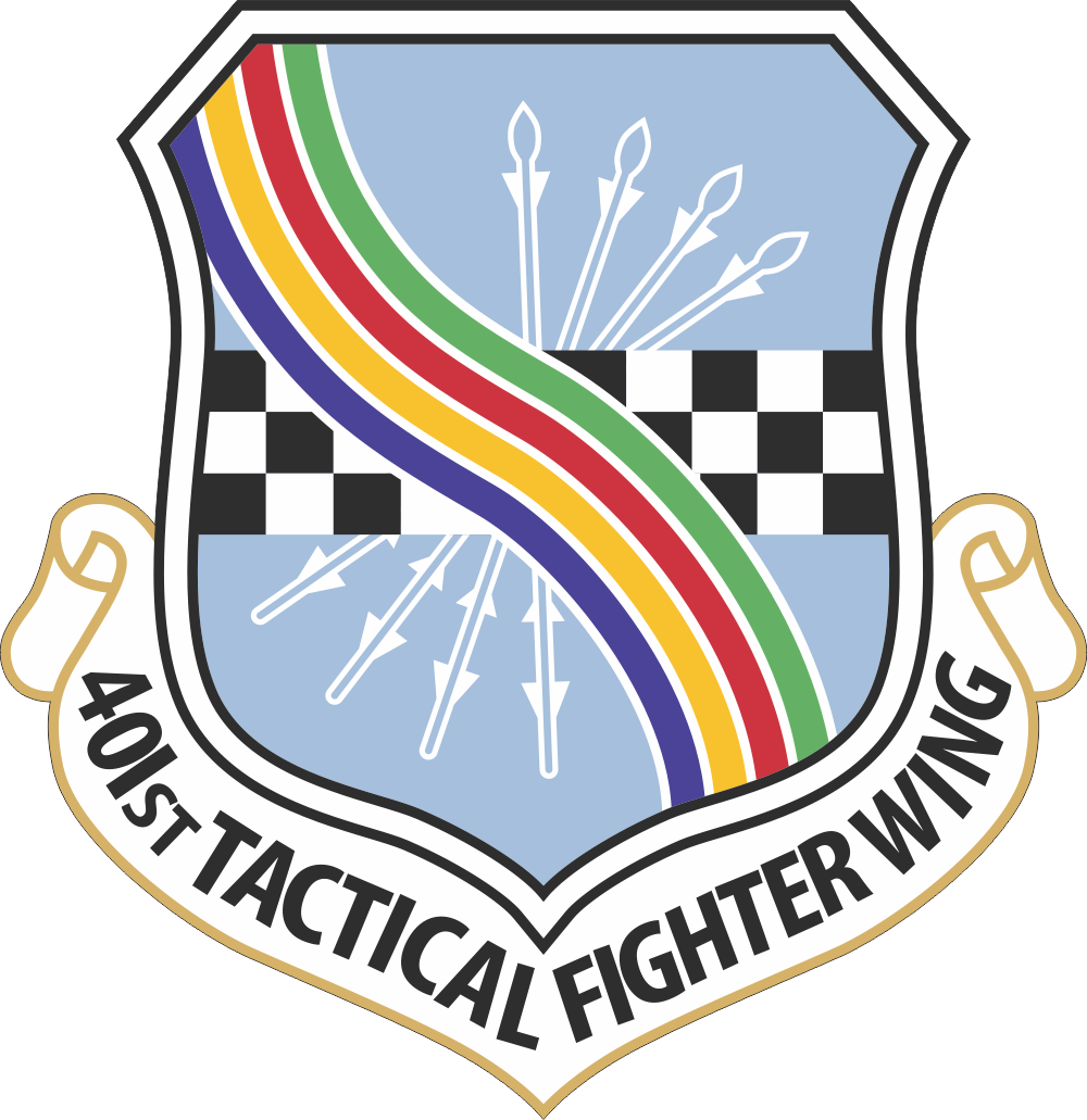 401st Tactical Fighter Wing Decal - Military Graphics